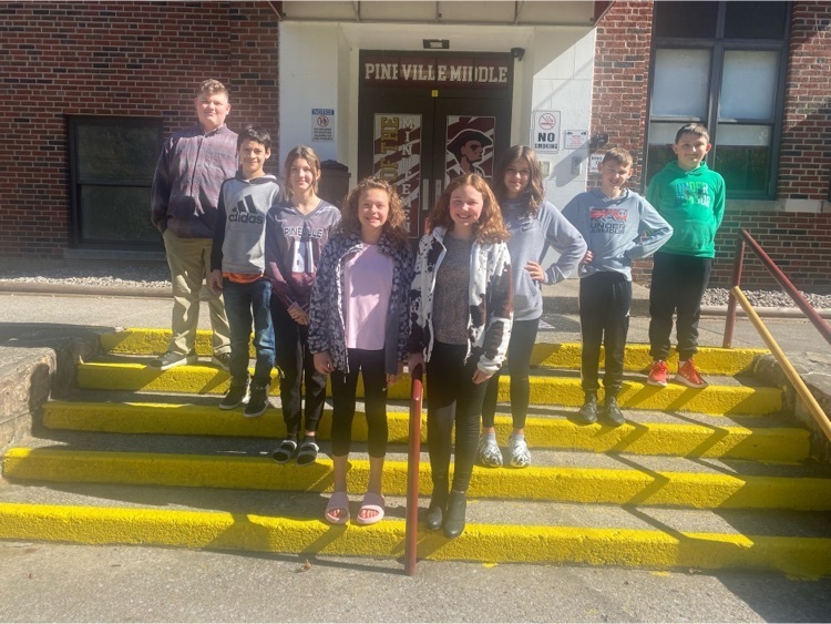 September students of the month! | Pineville Middle School
